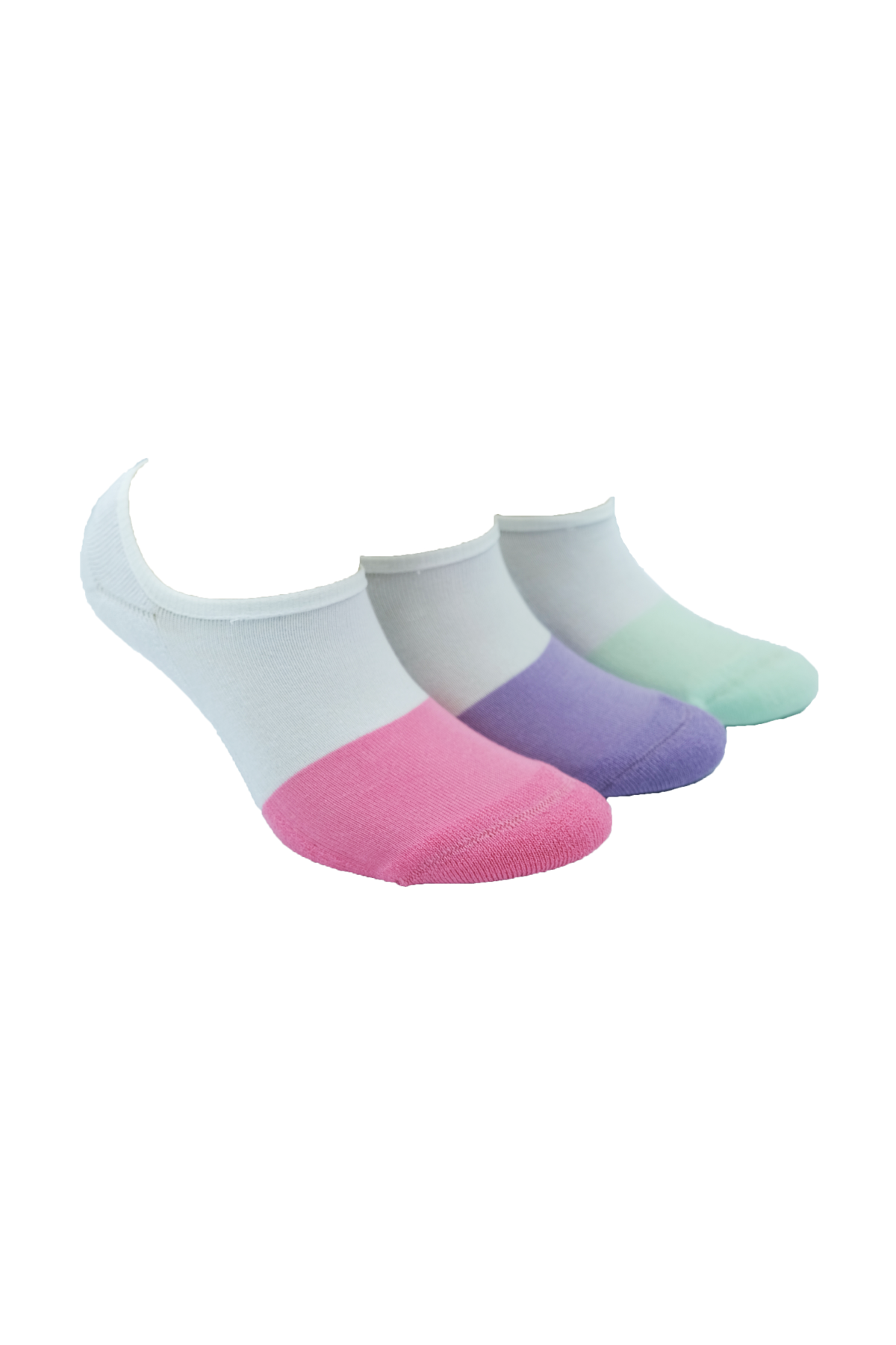 BAMBOO PEDS WITH COLORED TOE – The Sockmaker